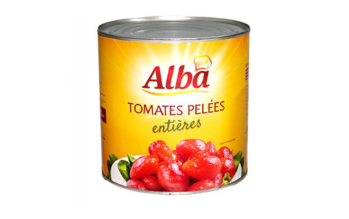 Tomates entières pelées - ALBA - Capex